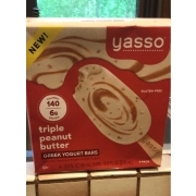 Yasso Greek Yogurt Bars, Triple Peanut Butter: Calories, Nutrition ...