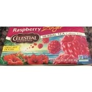 Celestial Seasonings Herbal Tea, Raspberry Zinger: Calories, Nutrition ...