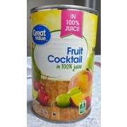 Great Value Fruit Cocktail: Calories, Nutrition Analysis & More | Fooducate