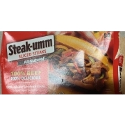Steak-umm Sliced Steaks, Beef: Calories, Nutrition Analysis & More ...