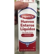 Papetti's Liquid Whole Eggs: Calories, Nutrition Analysis & More ...