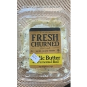 Fresh Churned Garlic Butter, With Parmesan & Basil: Calories, Nutrition ...