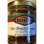 Bellino Sun Dried Tomatoes, in Pure Olive Oil: Calories, Nutrition ...