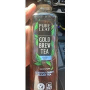 Pure Leaf Cold Brew Tea, Slightly Sweet: Calories, Nutrition Analysis ...