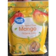 Great Value Dried Mango, Sweetened: Calories, Nutrition Analysis & More ...