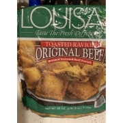 Louisa Toasted Ravioli, Original Beef: Calories, Nutrition Analysis ...