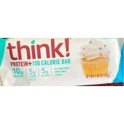 think! Protein + Bar, Cupcake Batter: Calories, Nutrition Analysis ...
