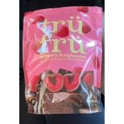 Tru Fru Dark Chocolate, Nature's Raspberries: Calories, Nutrition ...