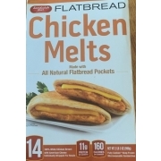 Sandwich Bros Flatbread Pocket Snack Sandwiches, Chicken Melts ...