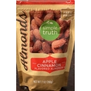 Simple Truth Almonds, Apple Cinnamon: Calories, Nutrition Analysis ...