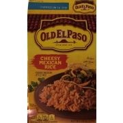 Old El Paso Cheesy Mexican Rice: Calories, Nutrition Analysis & More ...