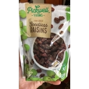 Pickwell Farms Seedless Raisins: Calories, Nutrition Analysis & More ...
