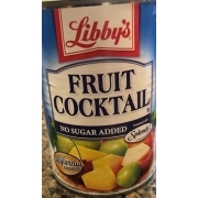 Libby's Fruit Cocktail, No Sugar Added: Calories, Nutrition Analysis ...