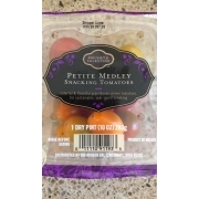 Private Selection Petite Medley Snacking Tomatoes: Calories, Nutrition Analysis & More | Fooducate