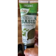 Simply Nature Basil Paste: Calories, Nutrition Analysis & More | Fooducate