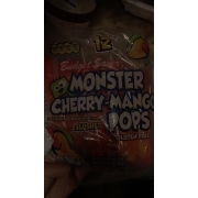 Budget Saver Cherry-Mango Slushed Monster Pops: Calories, Nutrition ...