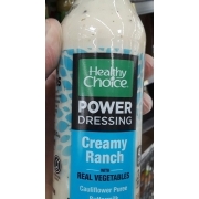 Healthy Choice Power Dressing, Creamy Ranch: Calories, Nutrition ...