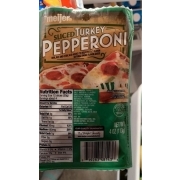 Meijer Sliced Turkey Pepperoni: Calories, Nutrition Analysis & More ...