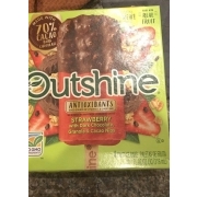 Outshine Fruit Ice Bars, Strawberry With Dark Chocolate, Granola ...