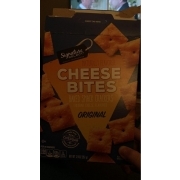 Signature Select Cheese Bites, Crackers, Original: Calories, Nutrition ...