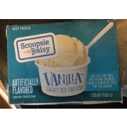 Scoopsie Daisy Ice Cream, Light, Vanilla: Calories, Nutrition Analysis ...