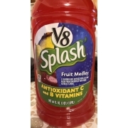 V8 Splash Juice Beverage, Fruit Medley: Calories, Nutrition Analysis ...