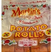 Martin's Potato Rolls: Calories, Nutrition Analysis & More | Fooducate