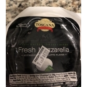 Toscana Fresh Mozzarella Cheese: Calories, Nutrition Analysis & More ...