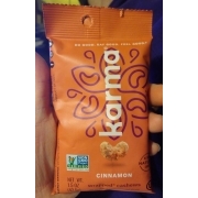 Karma Wrapped Cashews, Cinnamon: Calories, Nutrition Analysis & More ...