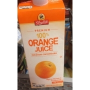 ShopRite 100% Orange Juice: Calories, Nutrition Analysis & More | Fooducate