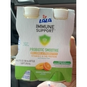 Lala Probiotic Smoothie, Immune Support, Orange Pineapple: Calories ...