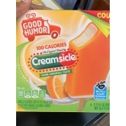 Good Humor Ice Cream Bars, Creamsicle, Vanilla Flavored Low Fat ...