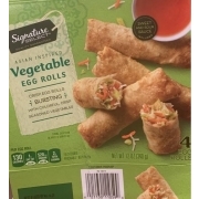 Safeway Select Vegetable Egg Rolls: Calories, Nutrition Analysis & More ...