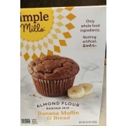 Simple Mills Almond Flour Baking Mix, Banana Muffin & Bread: Calories ...