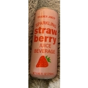 Trader Joe's Sparkling Juice Beverage, Strawberry: Calories, Nutrition Analysis & More | Fooducate