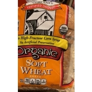 Vermont Bread Company Bread, Organic, Soft Wheat: Calories, Nutrition ...