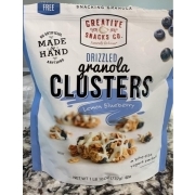 Creative Snacks Co Granola Clusters, Lemon Blueberry: Calories ...
