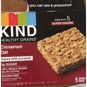 KIND Granola Bars, Chewy With A Crunch, Cinnamon Oat: Calories ...