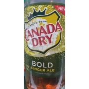Canada Dry Bold Ginger Ale: Calories, Nutrition Analysis & More | Fooducate