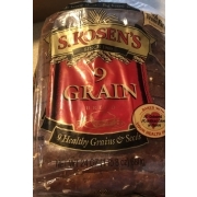 S.Rosen's Bread, 9 Grains And Seeds: Calories, Nutrition Analysis ...