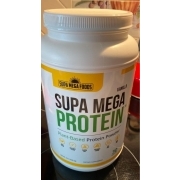 Supa Mega Foods Protein Powder, Vanilla: Calories, Nutrition Analysis ...