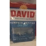 David Pumpkin Pepitas, Sea Salt: Calories, Nutrition Analysis & More ...
