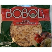 Boboli Mini Original Crusts: Calories, Nutrition Analysis & More ...