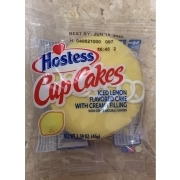 Hostess Cup Cakes, Iced Lemon Flavored Cake With Creamy Filling ...