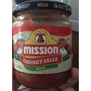 Mission Salsa, Chunky Mild: Calories, Nutrition Analysis & More | Fooducate
