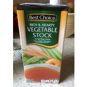 Best Choice Vegetable Stock: Calories, Nutrition Analysis & More ...