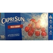 Capri Sun Juice Drink, Wild Cherry: Calories, Nutrition Analysis & More ...