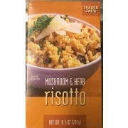 Trader Joe's Risotto, Mushroom & Herb: Calories, Nutrition Analysis ...