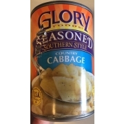 Glory Foods Country Cabbage, Seasoned Southern Style: Calories ...