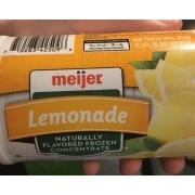 Meijer Lemonade: Calories, Nutrition Analysis & More | Fooducate